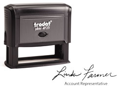 Signature Stamps - Fast Shipping